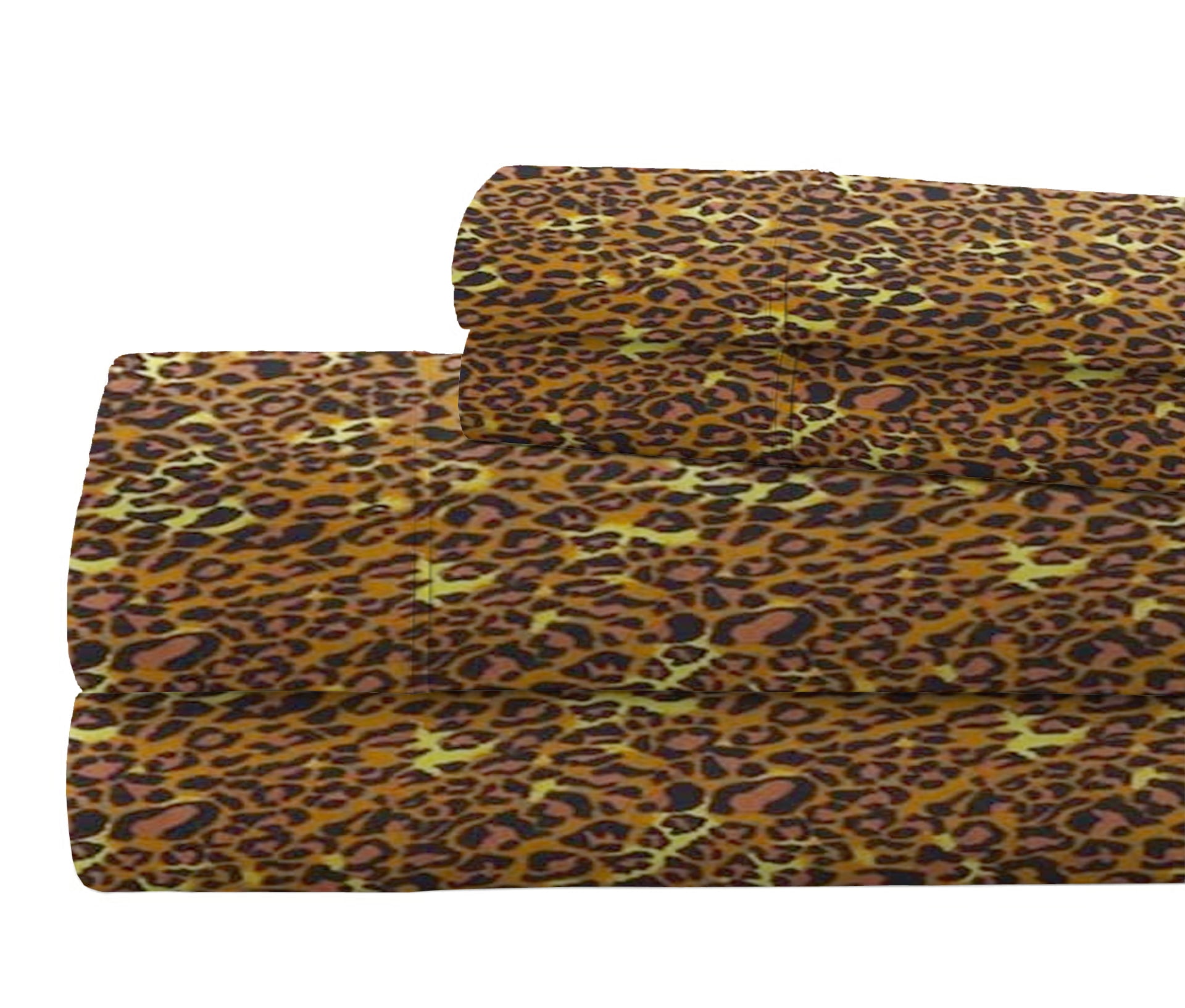 24" DEEP POCKET, 1000-Thread-Count 100% Egyptian Cotton 6 PC Sheet Set |California King, Leopard ...