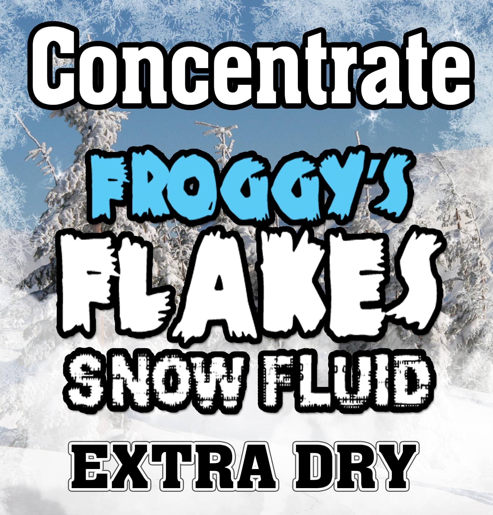 EXTRA DRY Snow Juice Concentrate (Makes 1 Gallon)