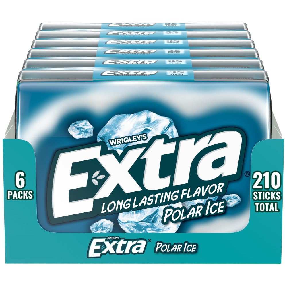 EXTRA Polar Ice Sugar BCF26 Free Chewing Gum, Party Favors, Gum Packs ...