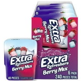 EXTRA Gum Sugar-Free Chewing BCF26 Gum, Berry Mix - 3.21-Ounce 40-Piece ...