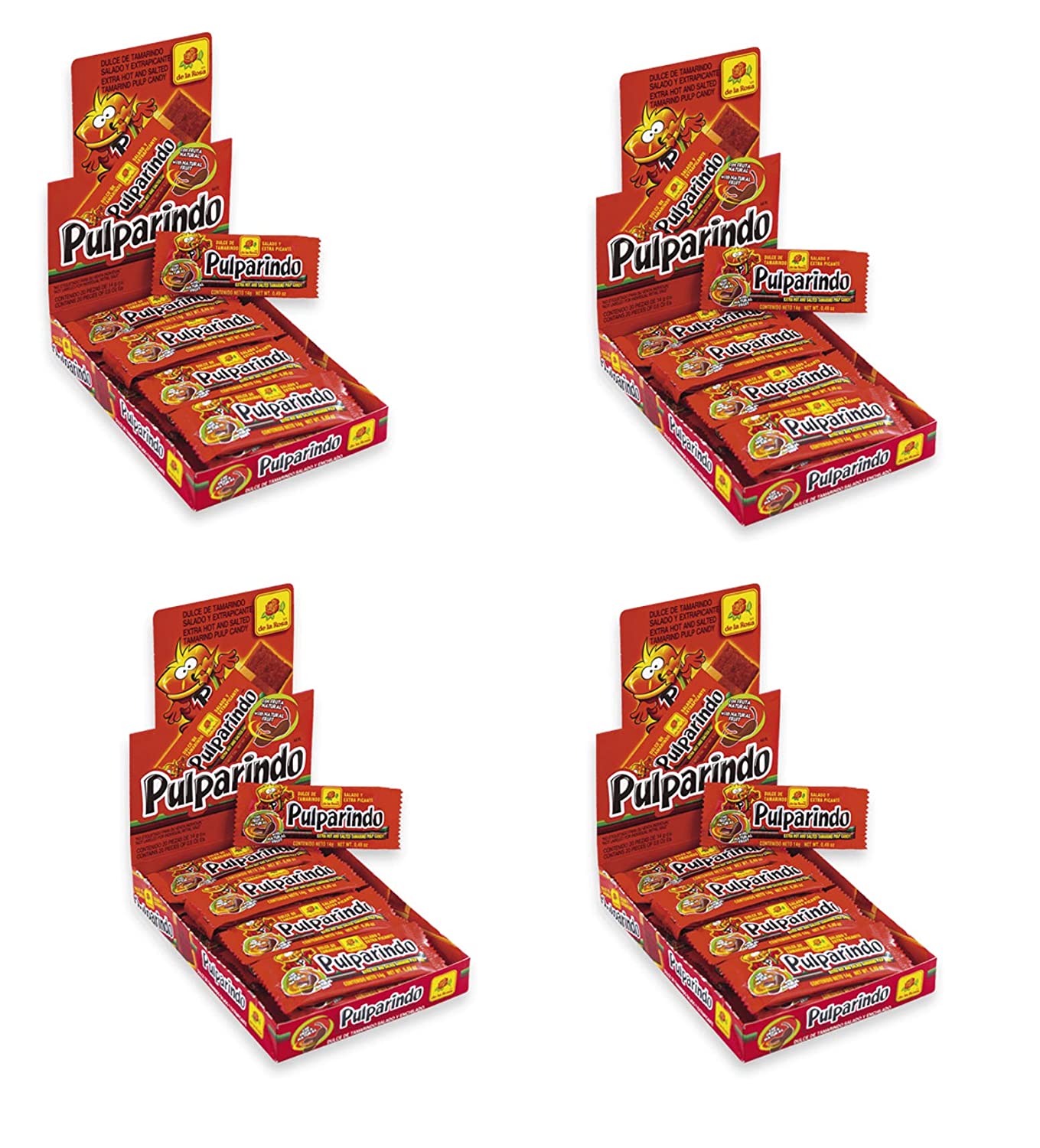 EXTRA HOT Tamarind Pulp Candy 80 count - Walmart.com