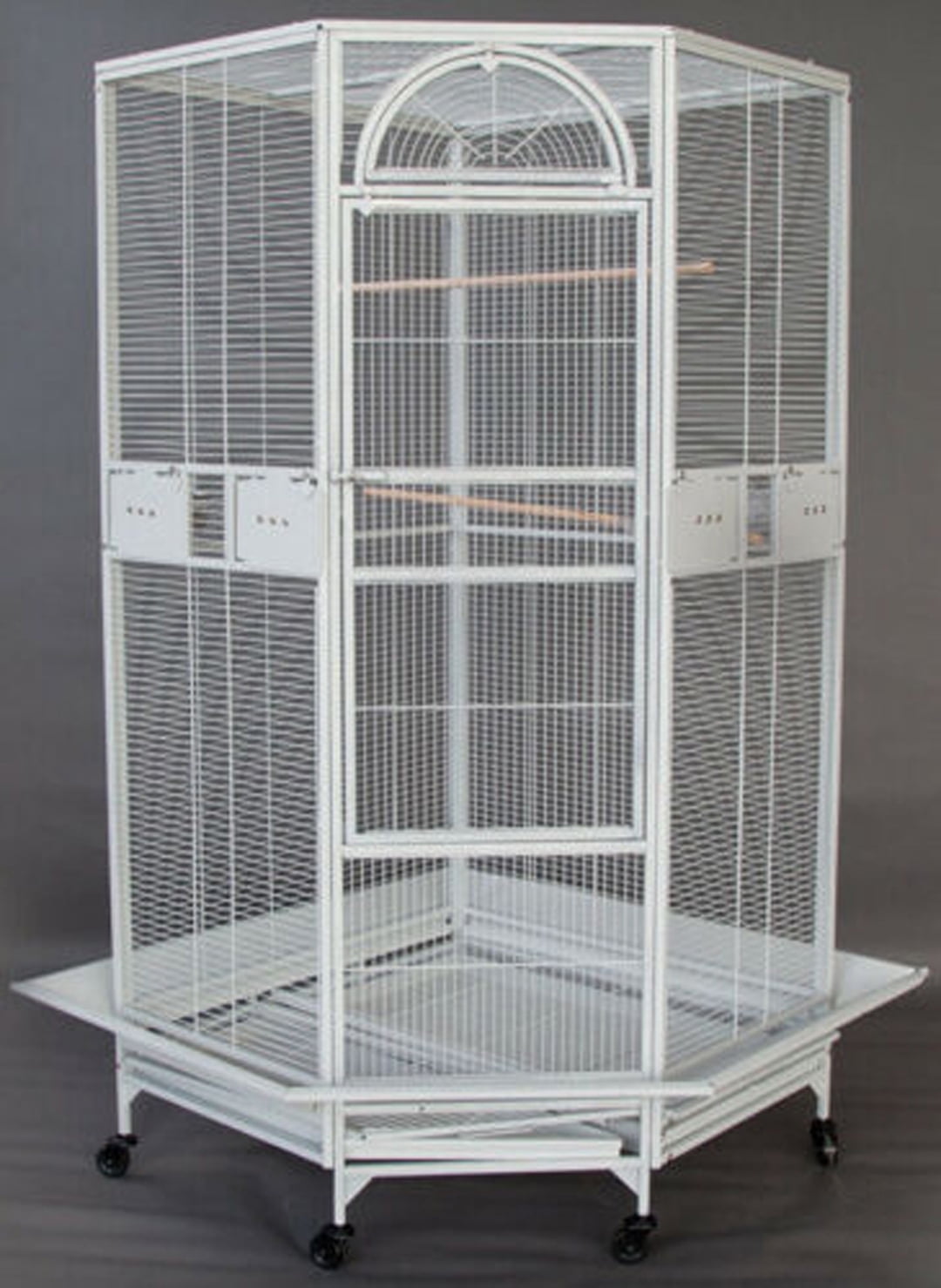 Deluxe Corner Flight Bird Cage - Suitable for Lovebirds, Parakeets ...