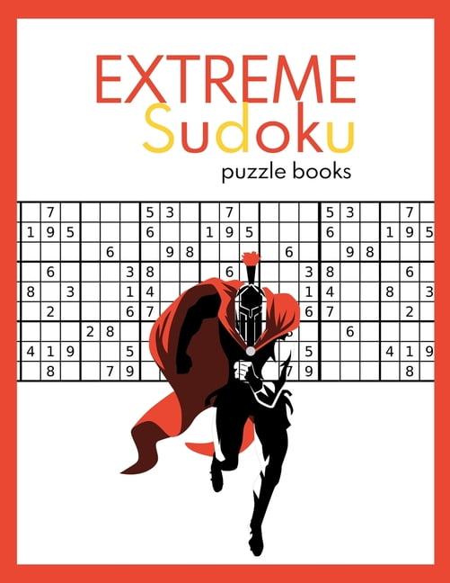 EXTREME Sudoku puzzle books: Very Hard and Extremely Hard Sudoku ...