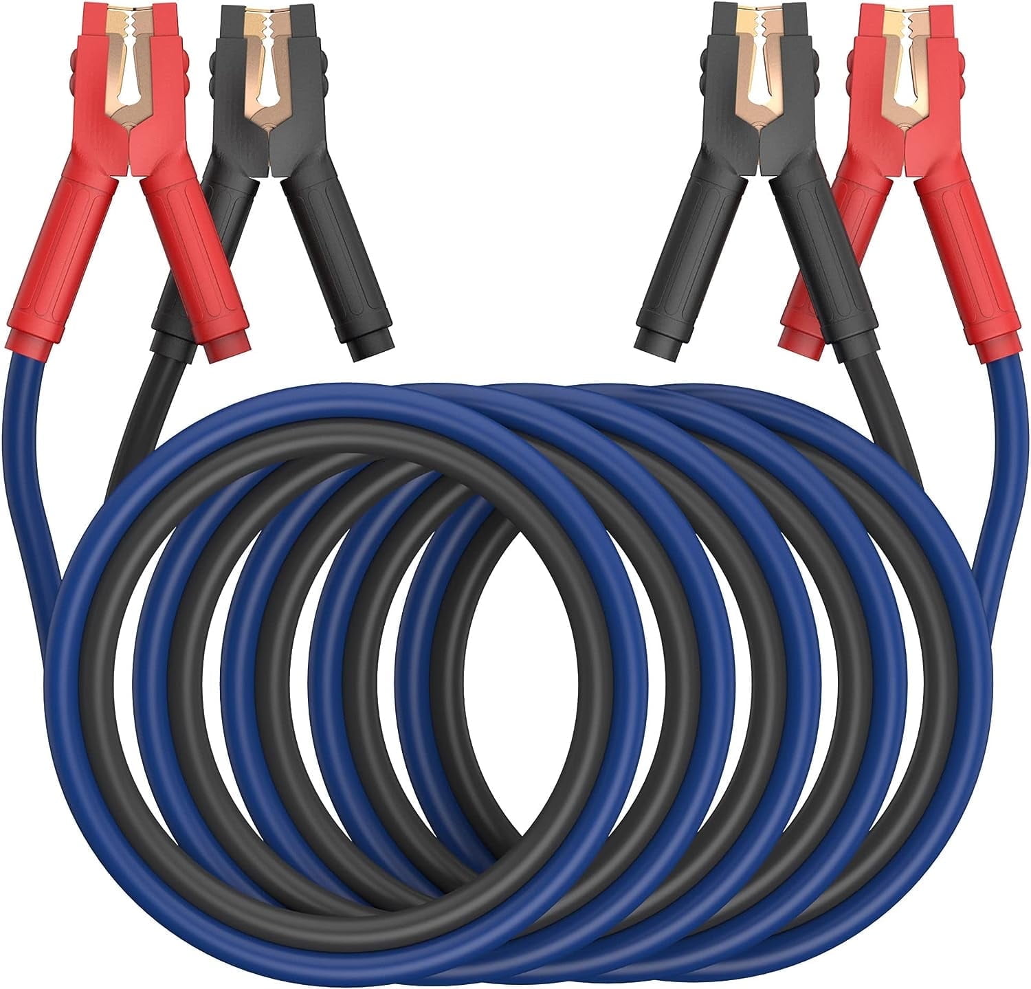 EXTRESPO Heavy Duty Jumper Cables, 0 Gauge 25 Feet 1000Amp Booster ...