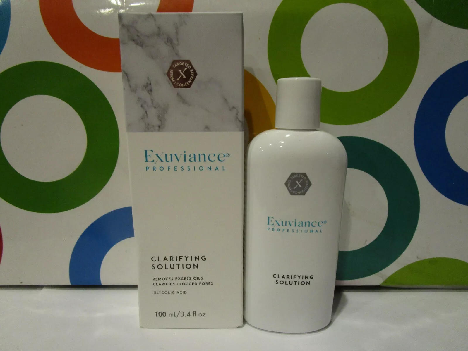 EXUVIANCE PROFESSIONAL ~ CLARIFYING SOLUTION REMOVES EXCESS OILS ~ 3.4 ...