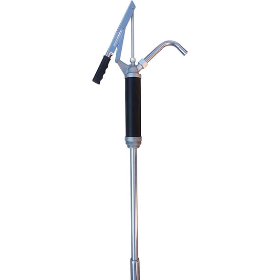 EXXO TOOLS Lever Barrel Pump - 15-55 Gallon Drum Pump Heavy Duty Steel ...