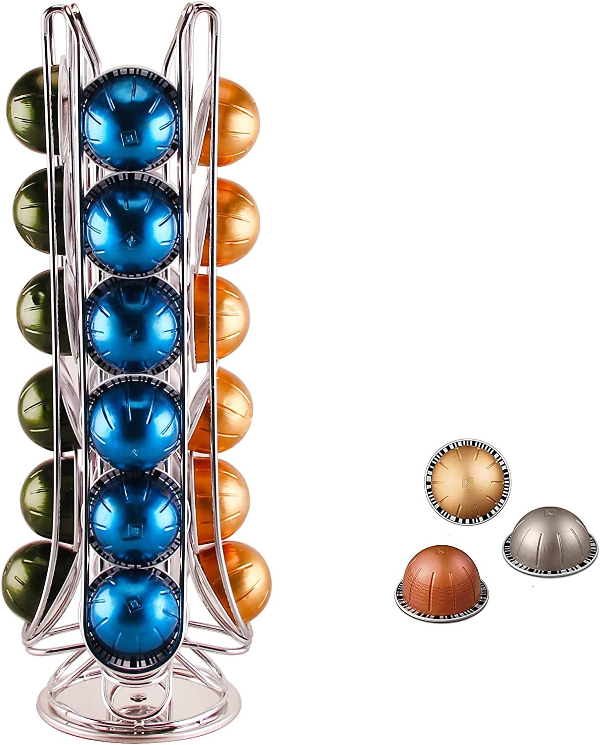 EXZACT Coffee Capsule Holder - Vertuo, 24 pods - Walmart.com