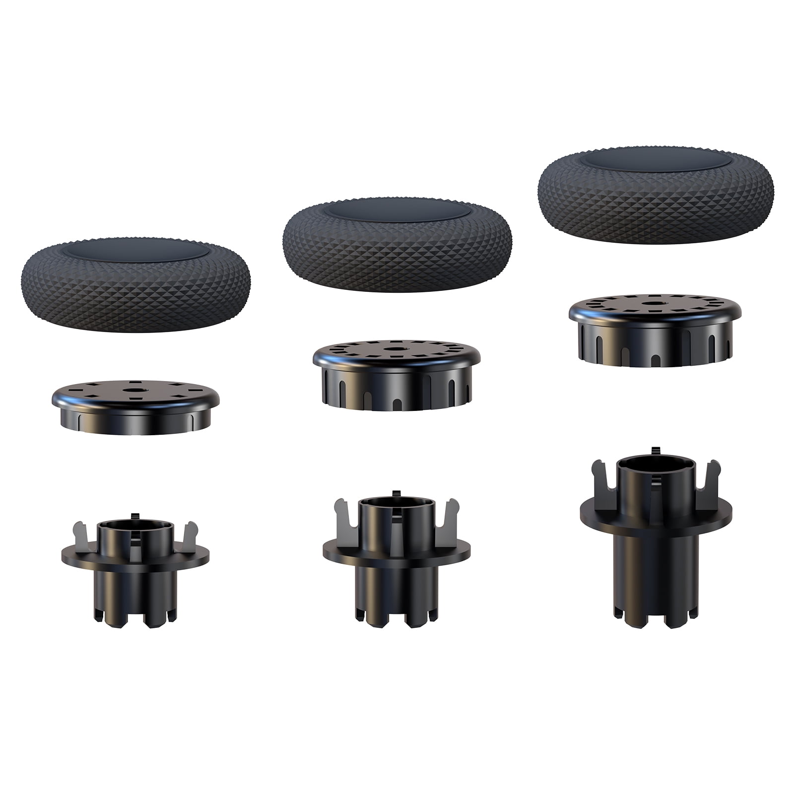 EXknight Height Adjust Thumbsticks for DualSense Edge Controller, 1 Low ...