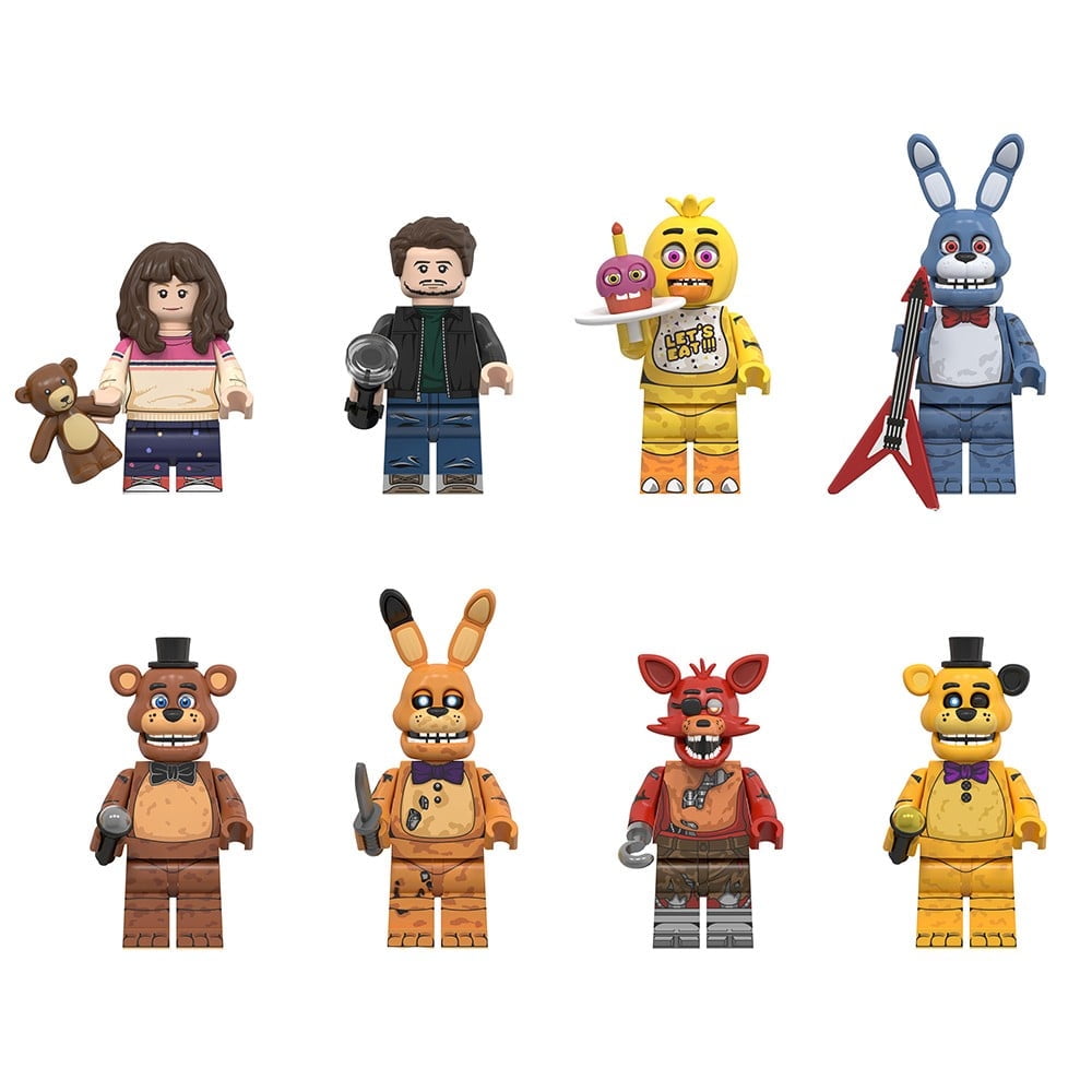 EXlal Five Nights at Freddy's Building Blocks Toys, 8Pcs/Sets Children ...