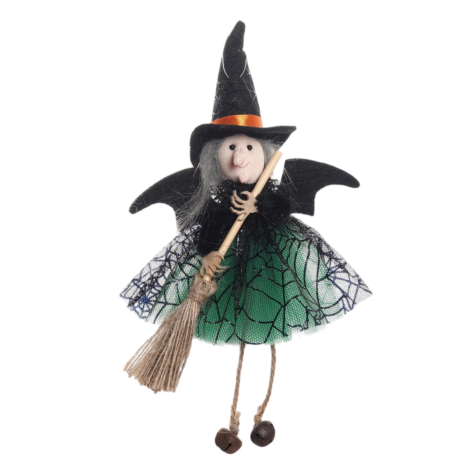 EXlal Halloween Horror Witch Figurine with Gauze Skirt 9.5 Inches ...