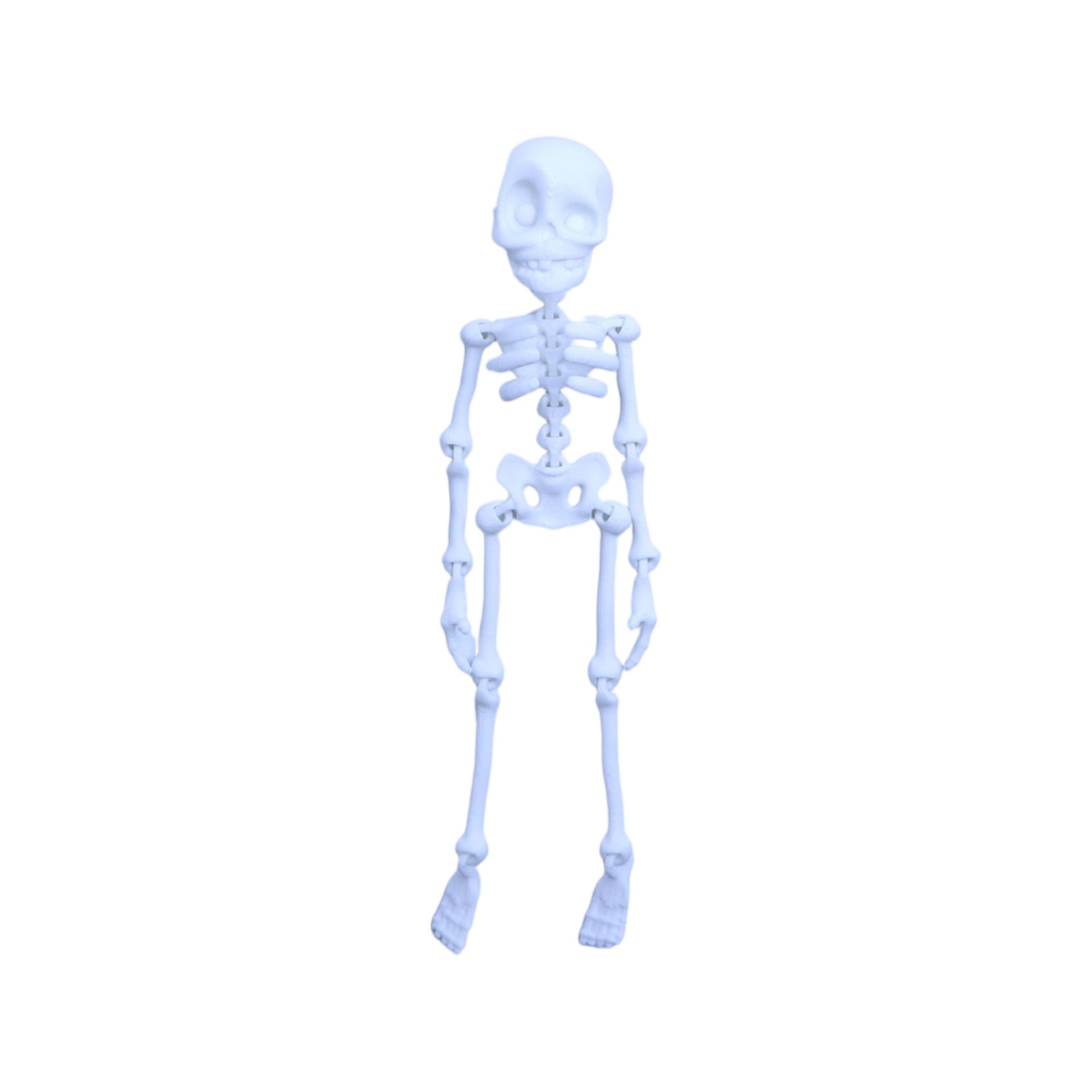 EXlal Poseable Skeleton Fridge Magnet 4.7 Inches, Mini 3D Printed Skull ...