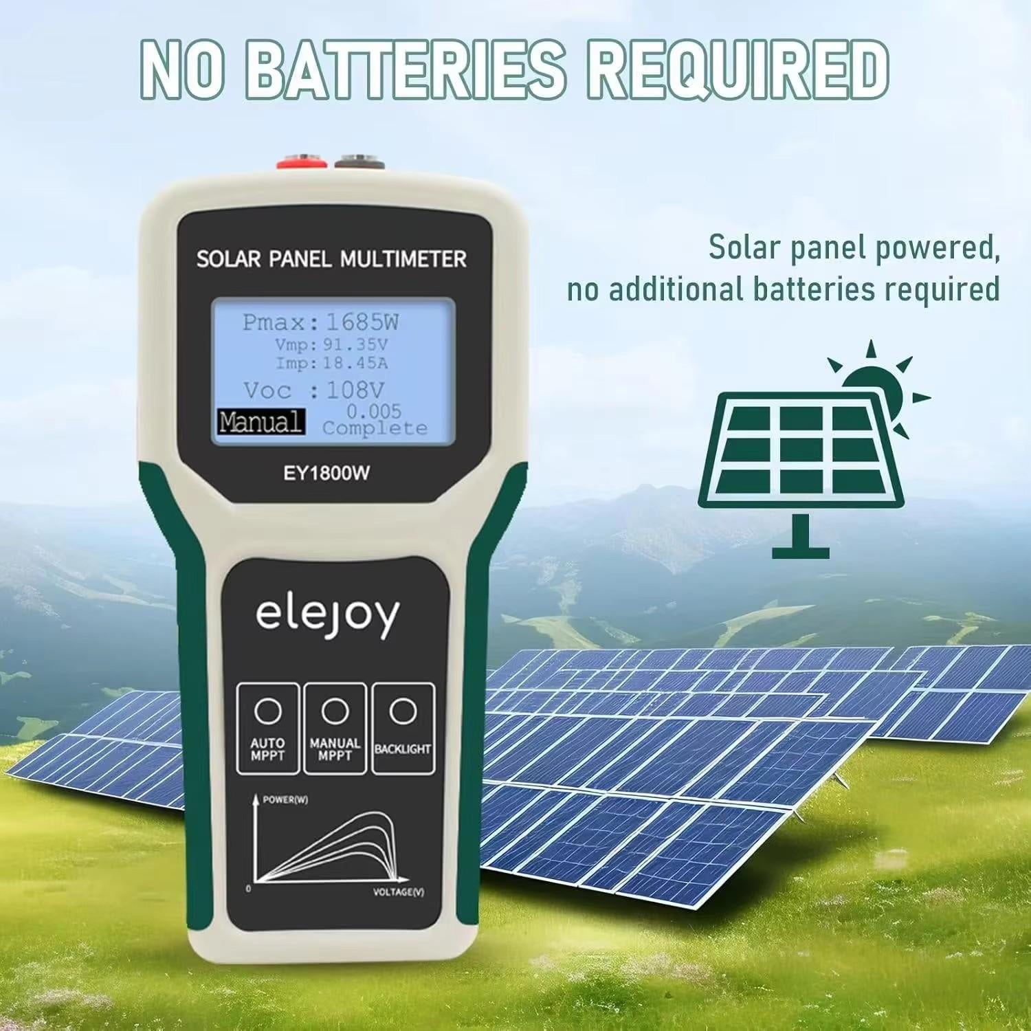 EY-1800w solar panel tester, solar panel MPPT tester, open circuit ...