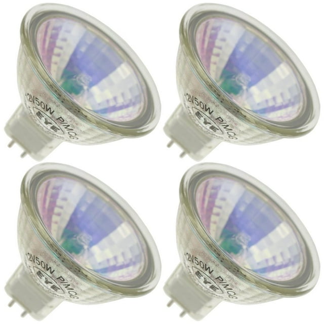 EYE JR1568, 50 Watt, MR16, Twist-Lock (GU5.3) Base Neodymium Light Bulb (4 Bulbs) - Walmart.com