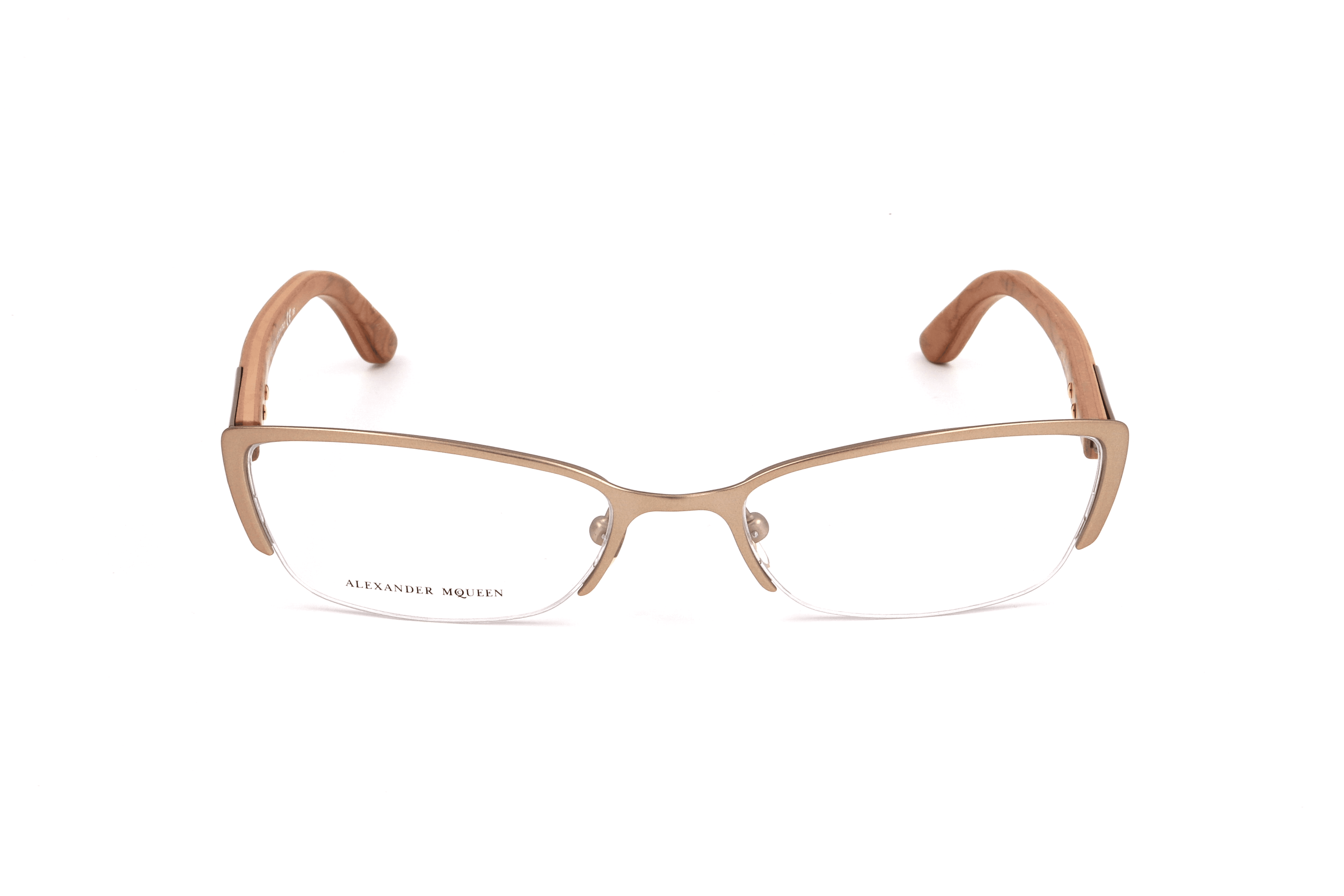 EYEGLASSES FRAME ALEXANDER MCQUEEN BROWN WOMEN AMQ 4183 WCX - Walmart.com