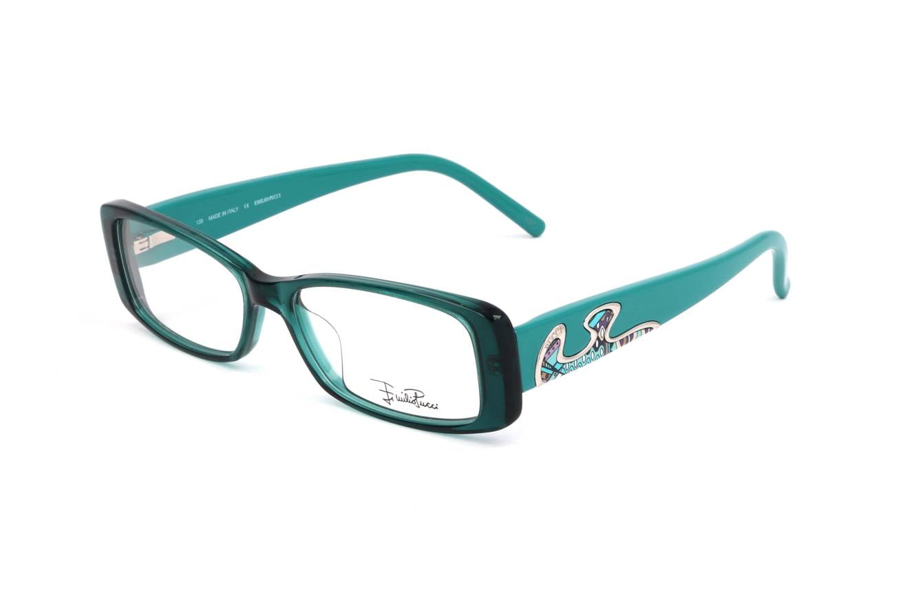 Pucci eyeglasses EP2648 WOMAN 50/15/135 425 PETROL - Walmart.com