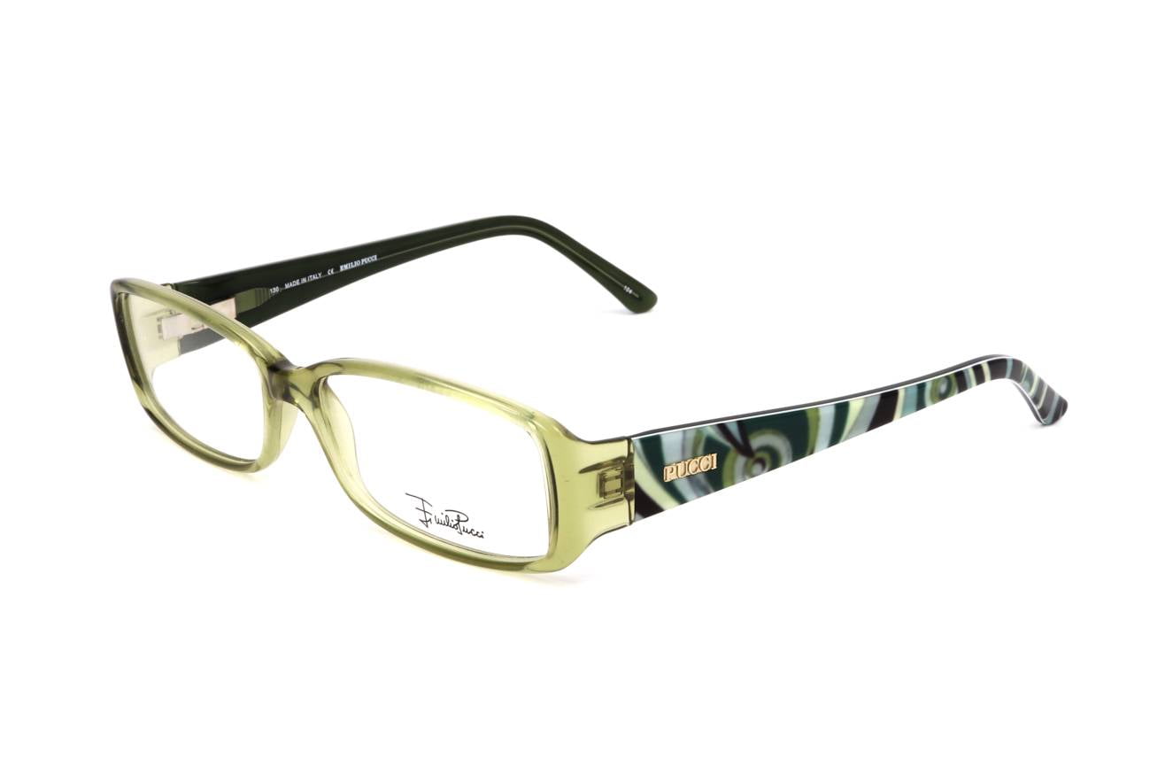 Pucci eyeglasses EP2658 WOMAN 53/14/130 320 TEAL - Walmart.com