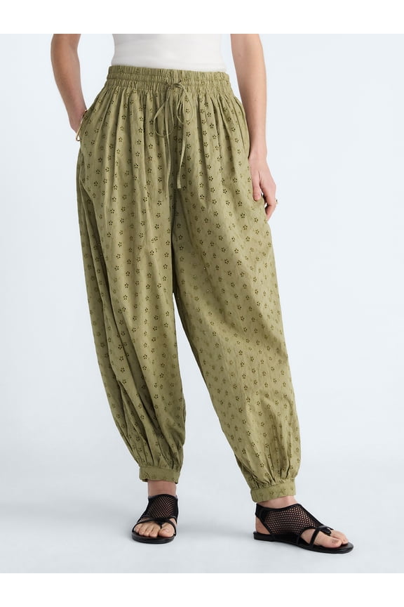 Eyelet Pants For Women