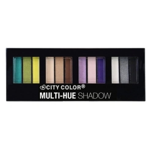CITY COLOR Multi-Hue Eye Shadow Palette, EYES, Eyeshadow, SETS 12 ...