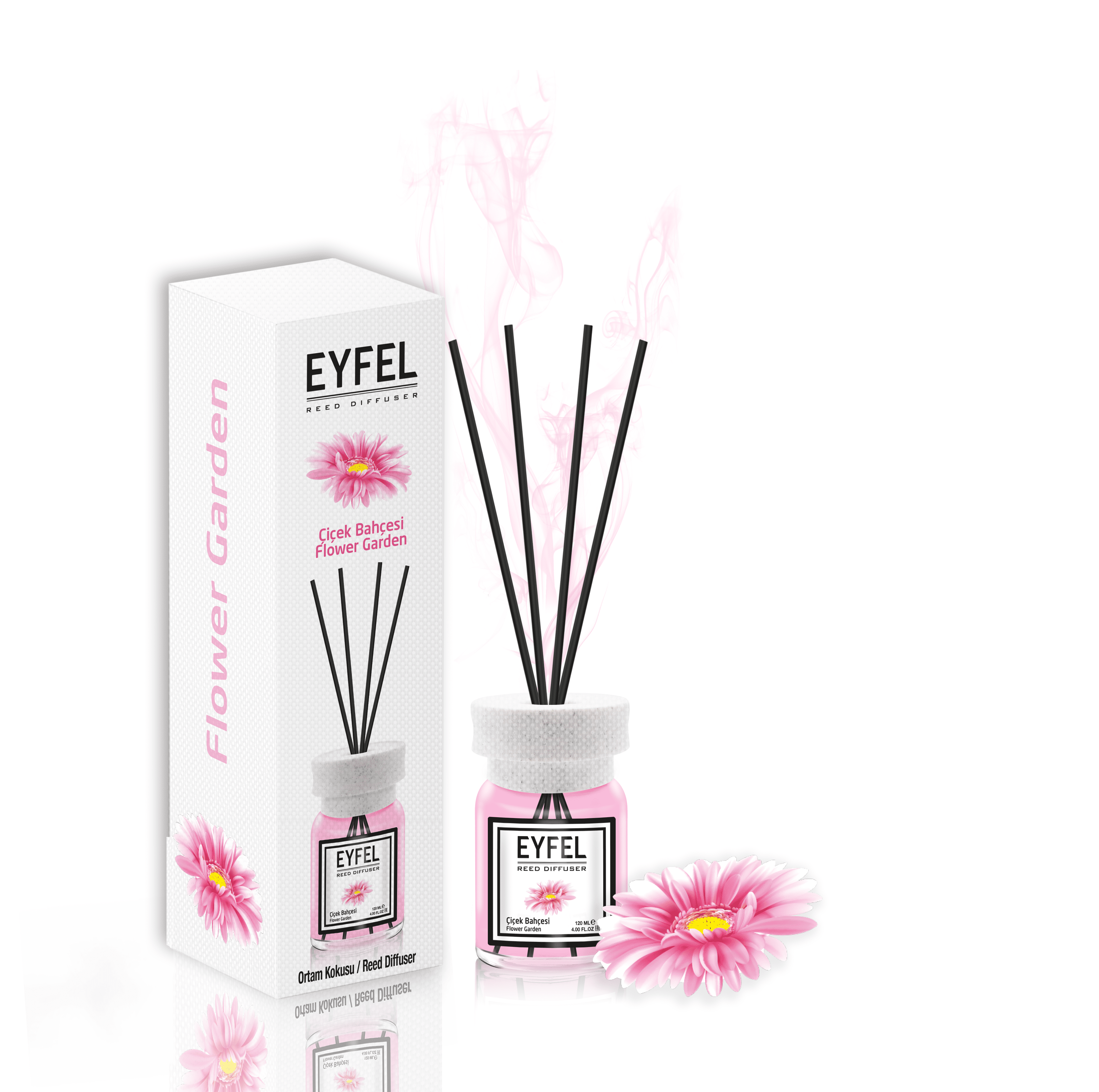 EYFEL Reed Diffusers for Home – Flower Garden Reed Diffuser Set 4.05 fl ...