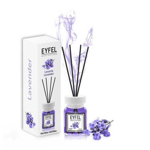 EYFEL Reed Diffusers for Home – Lavender Reed Diffuser Set 4.05 fl oz ...