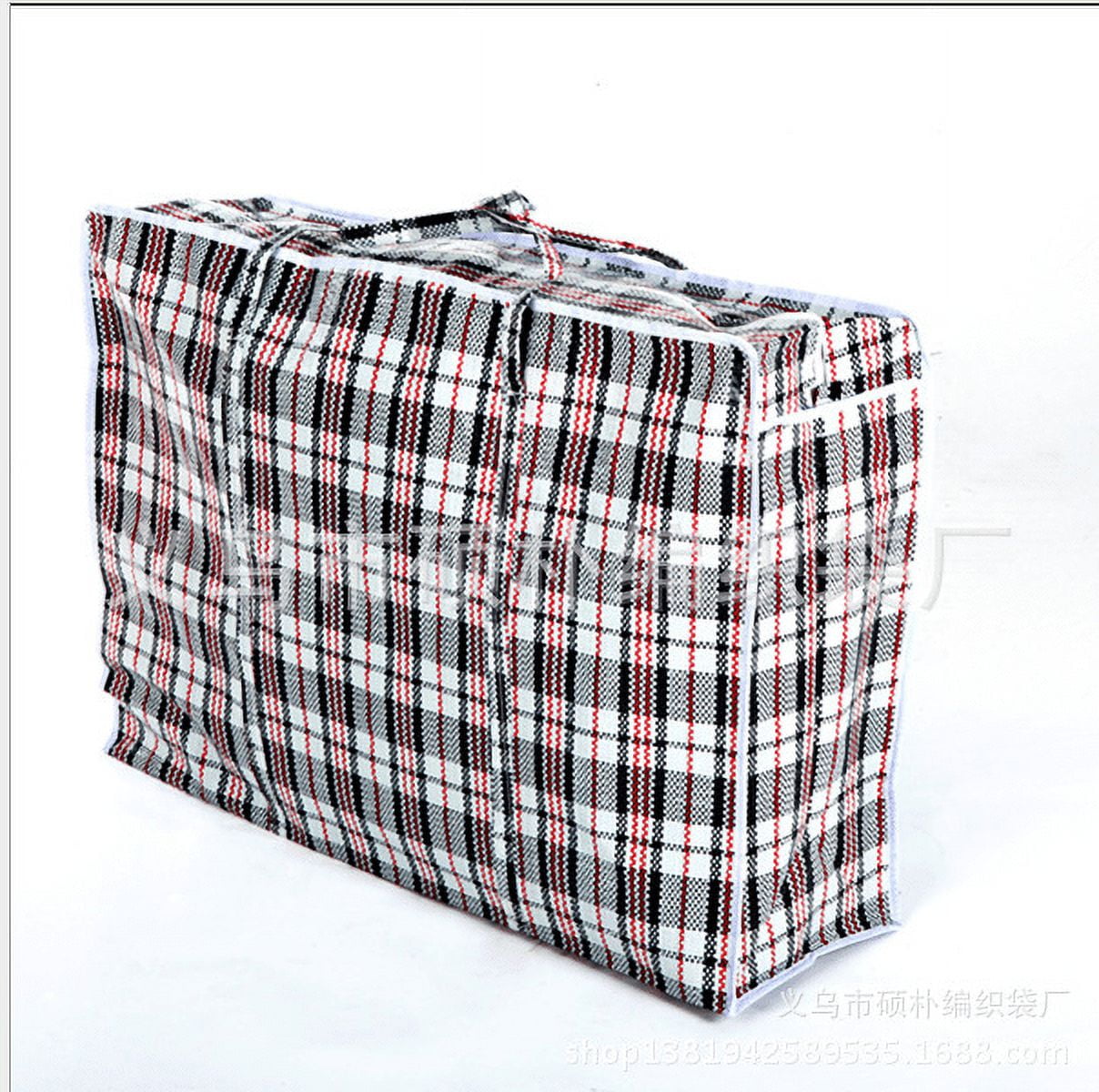 EYIIYE Large Moving Bags with Zippers Handles, 50L/60L/70L/80L Sturdy Oxford Fabric Storage ...