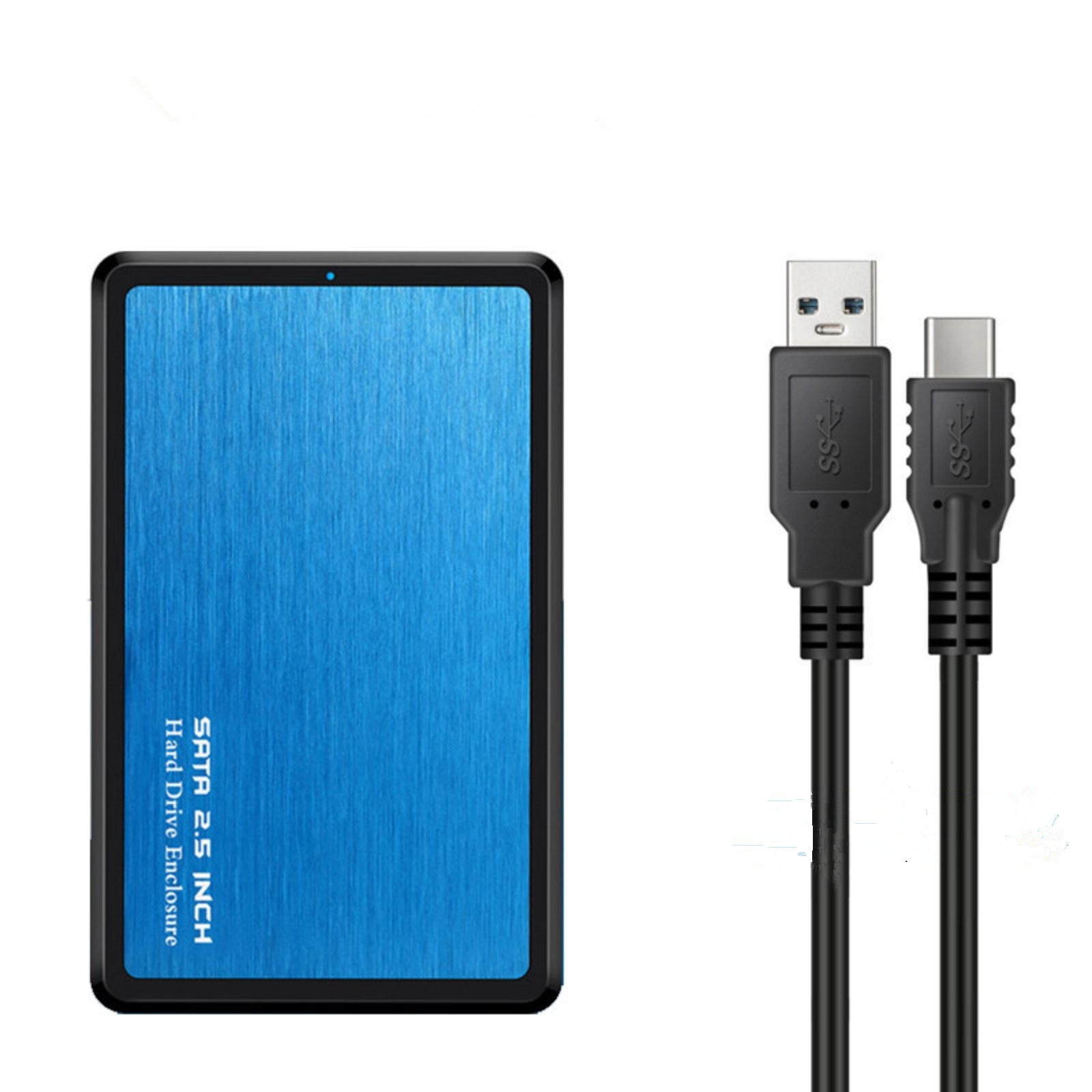 EYOOLD Connectors 2.5 HDD Case SATA to USB 3.0 to Type-C Adapter ...