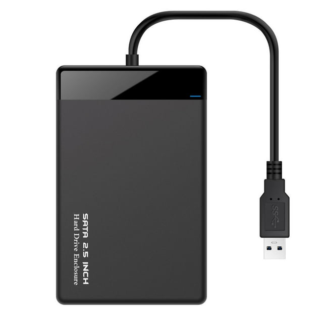 EYOOLD External Hard Drive Enclosure for 2.5 Inch SATA SSD HDD USB 3.0 ...