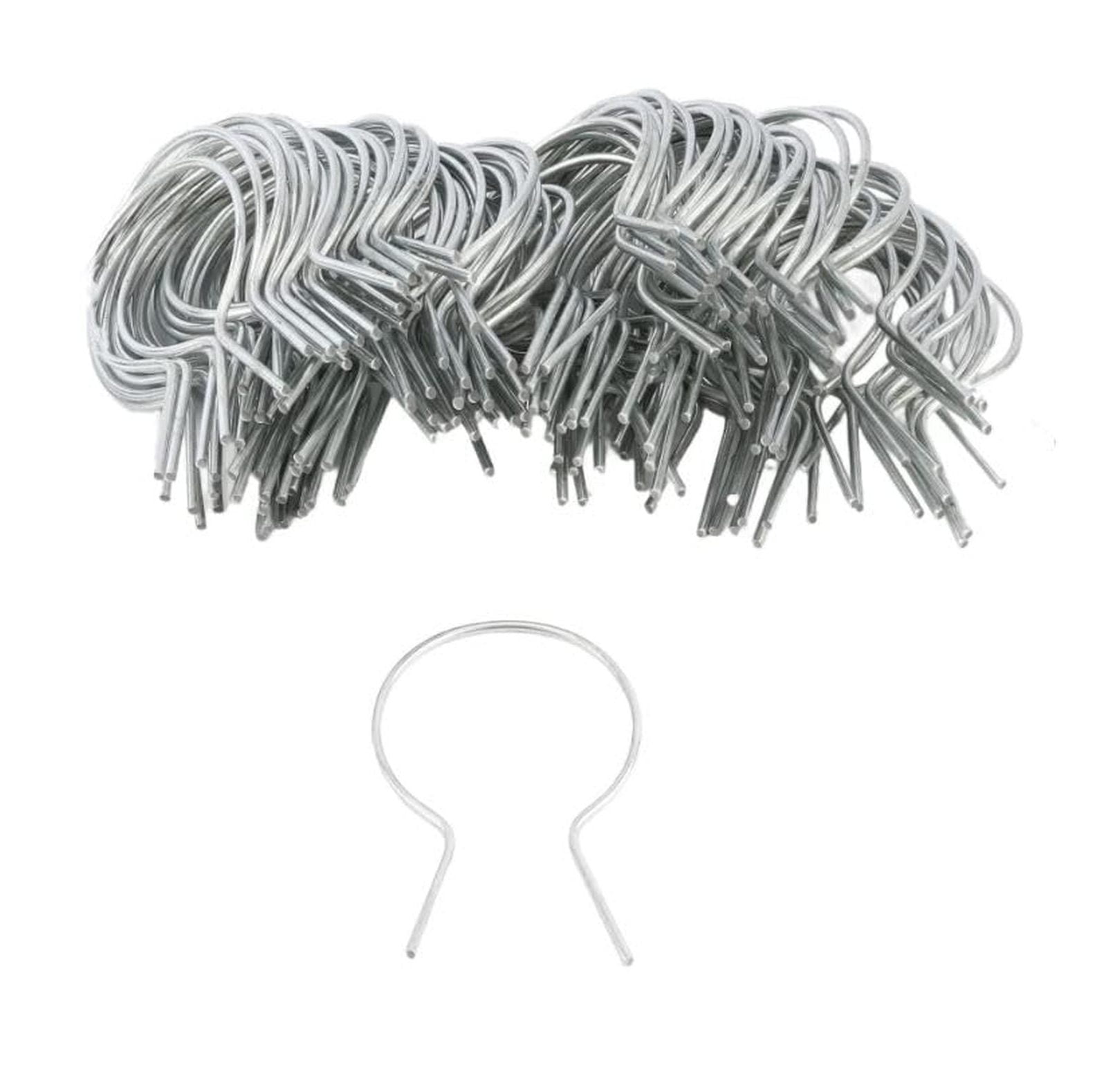 EZ 2 1/2" (2 3/8" OD) x 9 Gauge Preformed Galvanized Steel Fence Ties ...