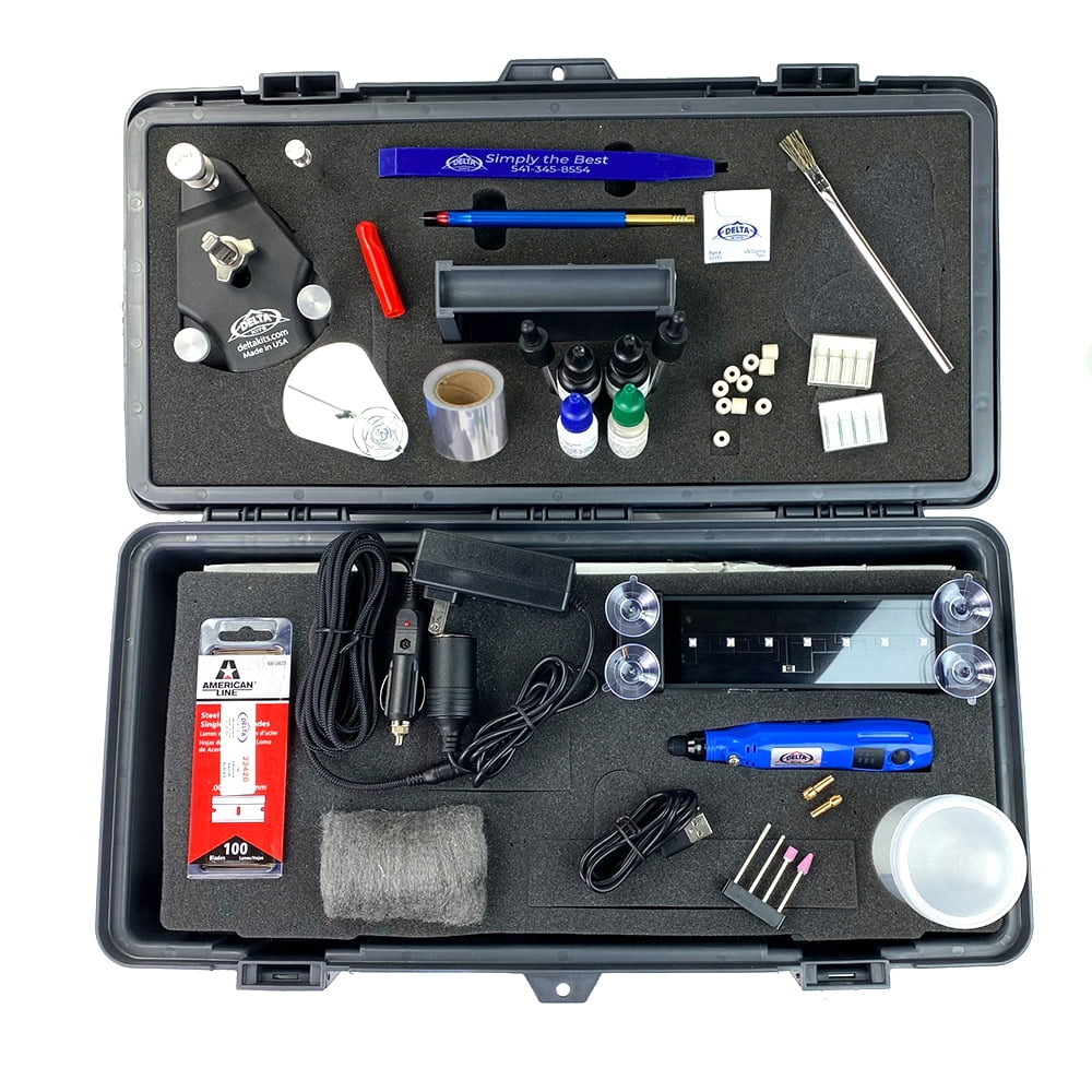 EZ-250S Mobile Windshield Repair System-B250 Bridge and stainless-steel ...