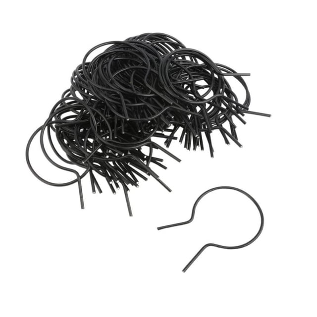 EZ 3" (2 7/8" OD) x 8 Gauge Preformed Steel Tie Wire - Fence Ties - 100 ...