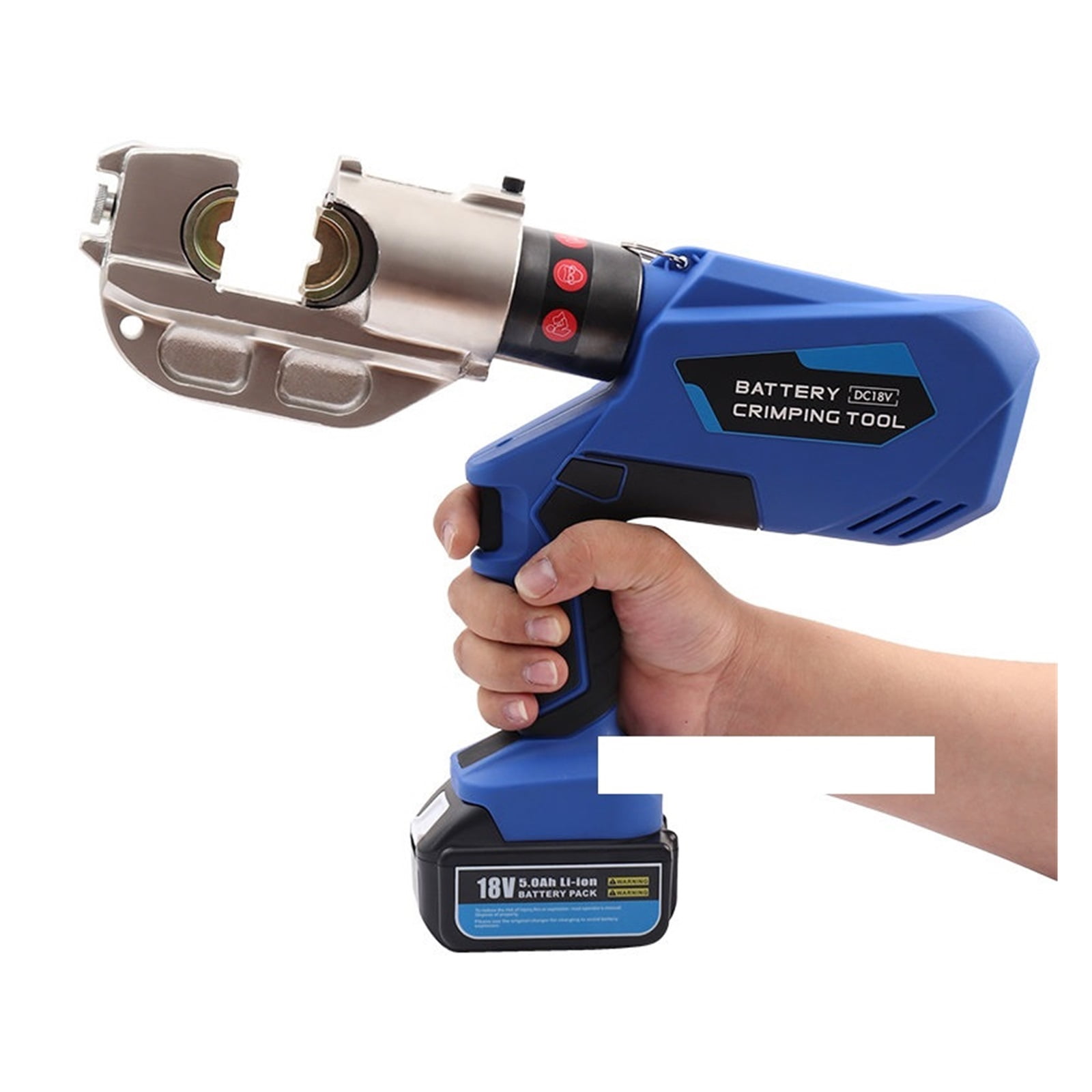 EZ-400 Electric Hydraulic Crimping Pliers, Rechargeable Hydraulic ...