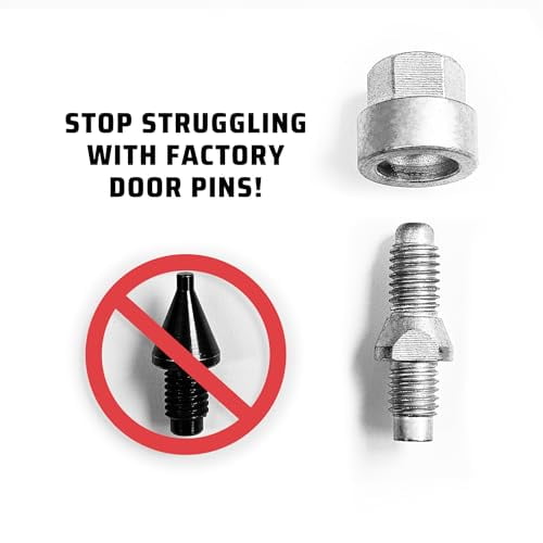 EZ 4x4 Bronco Door Hinge Alignment Pin Guide Kit (4pk), Door Removal ...