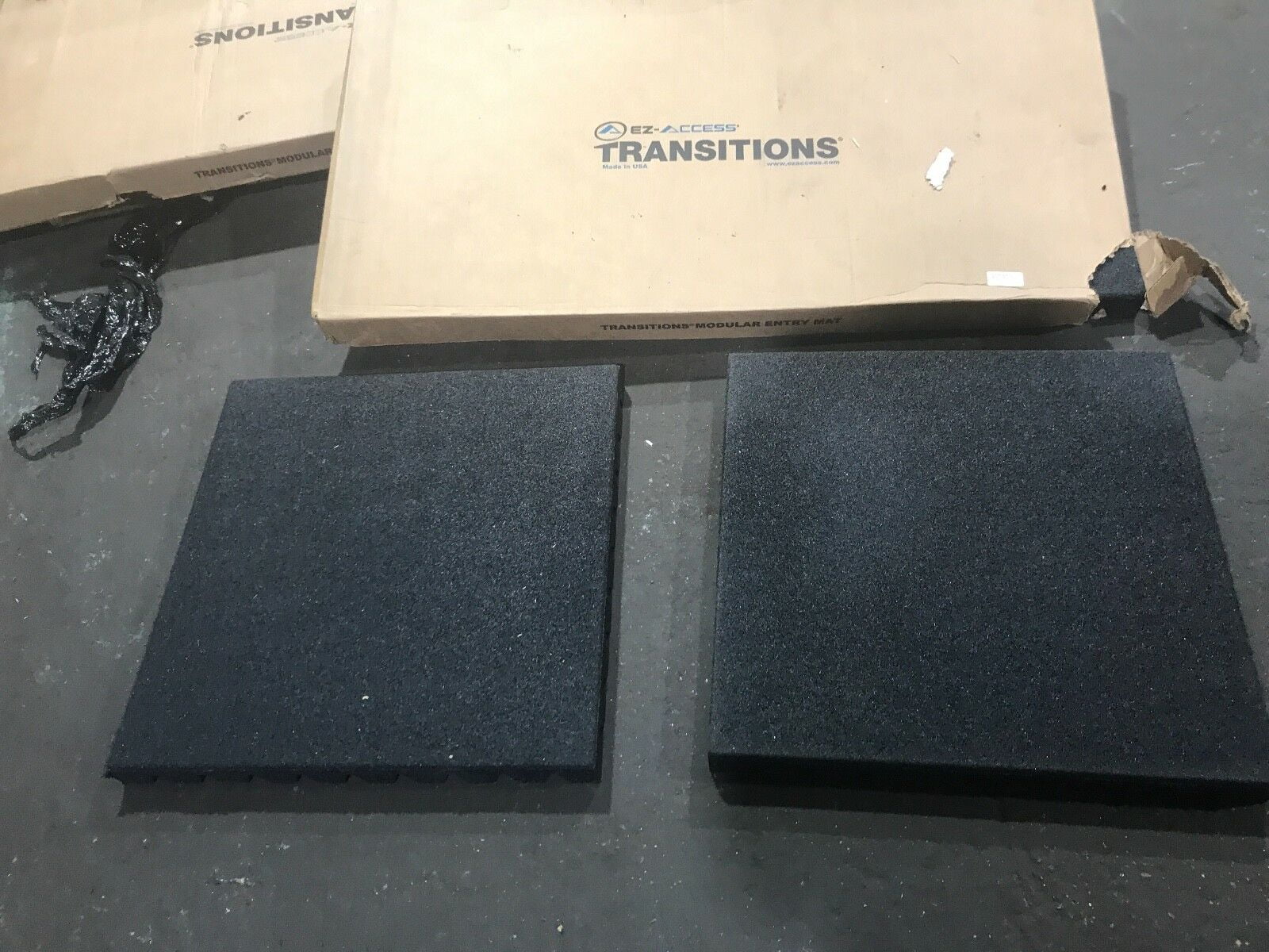 EZ‑Access Rubber Threshold Ramp (TWO -24 X 24 ) RISERS ONLY 13958 ...