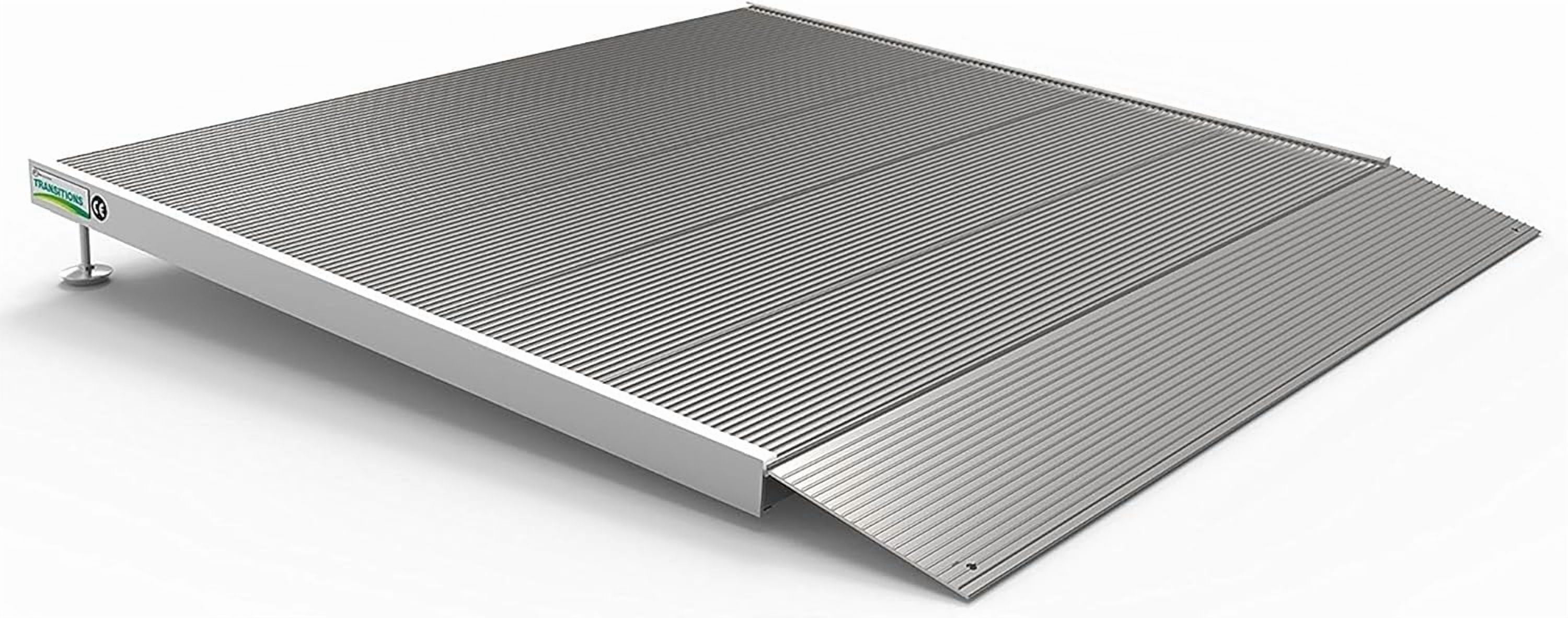 EZ-ACCESS TRANSITIONS 36 Inch Portable Self Supporting Aluminum Angled ...