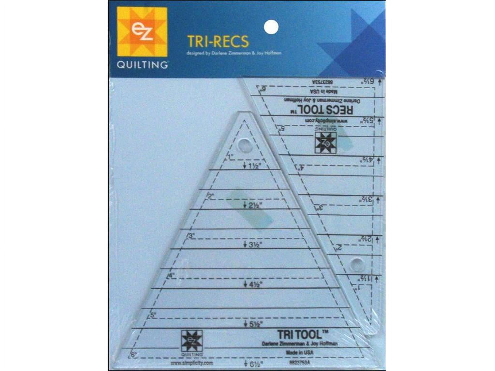 EZ Acrylic Template Tri Recs Tools - Walmart.com