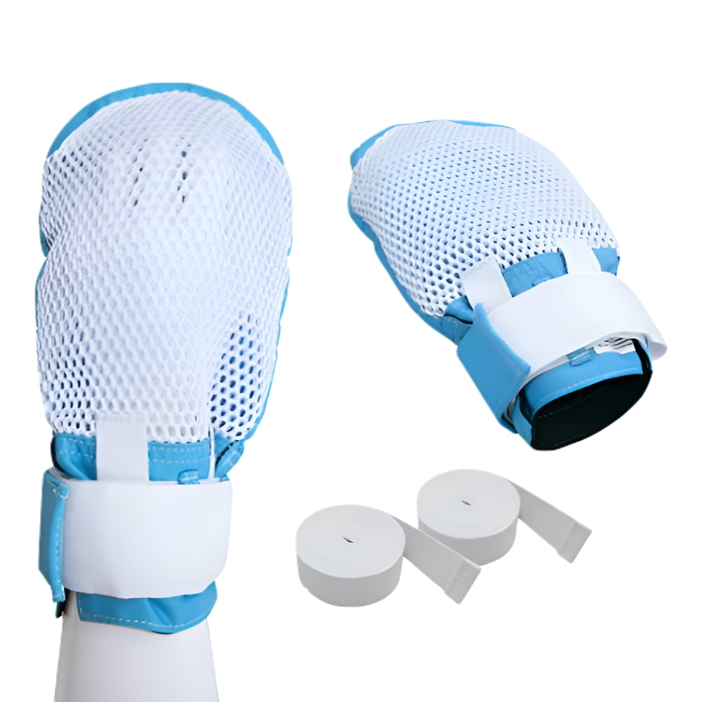 EZ Assistive Medical Dementia Restraint Gloves Finger hand control ...