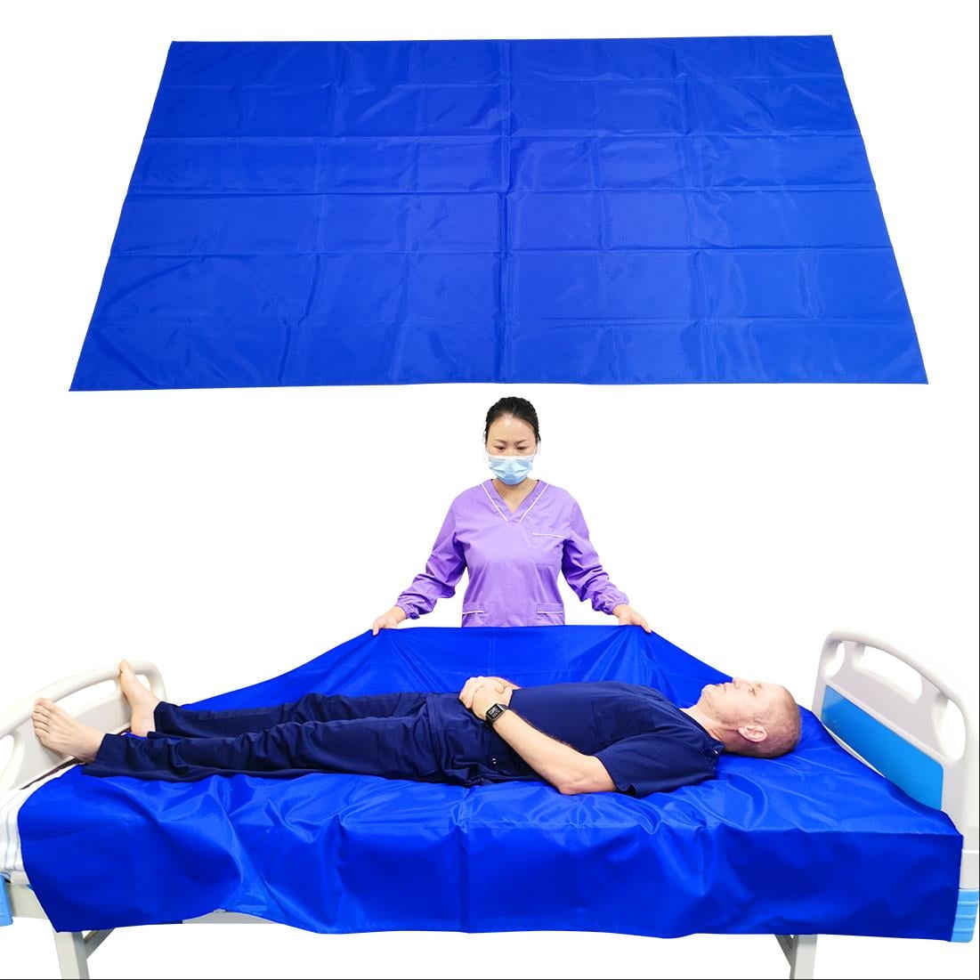 EZ Assistive Patient Transfer Slide Sheet, Easy Apply and Use - Walmart.com