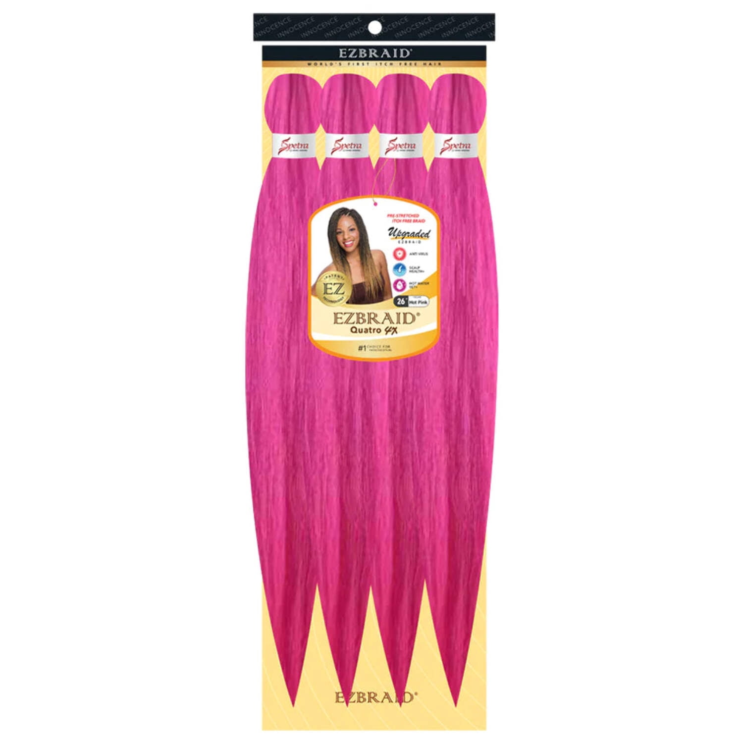 EZ BRAID QUATRO 26” 4X - Walmart.com