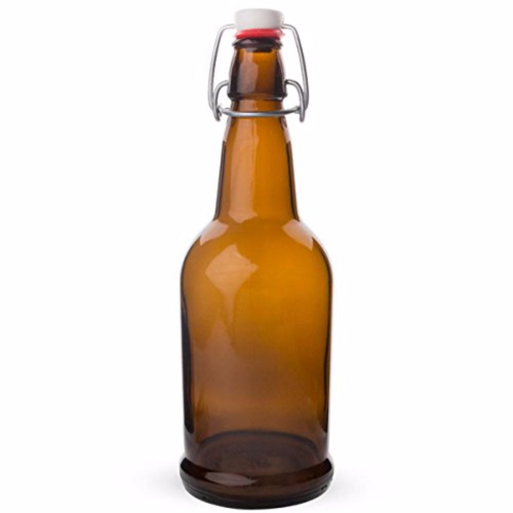 EZ Cap Bottles, Amber, 1 Litre --- Case/12 - Walmart.com