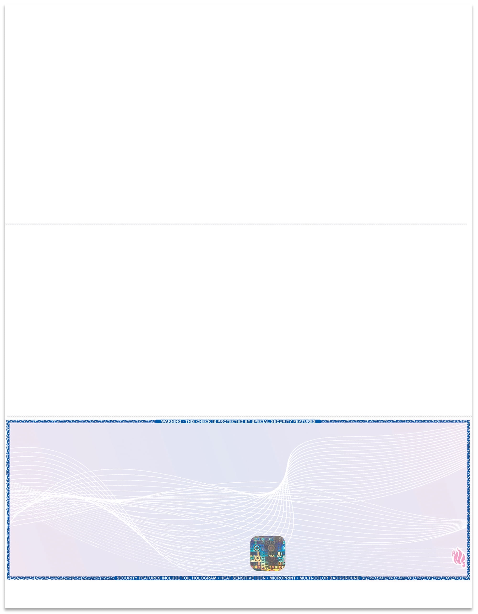 EZ Checks High Security Business Checks for Payroll | 500 Sheets | Blue ...