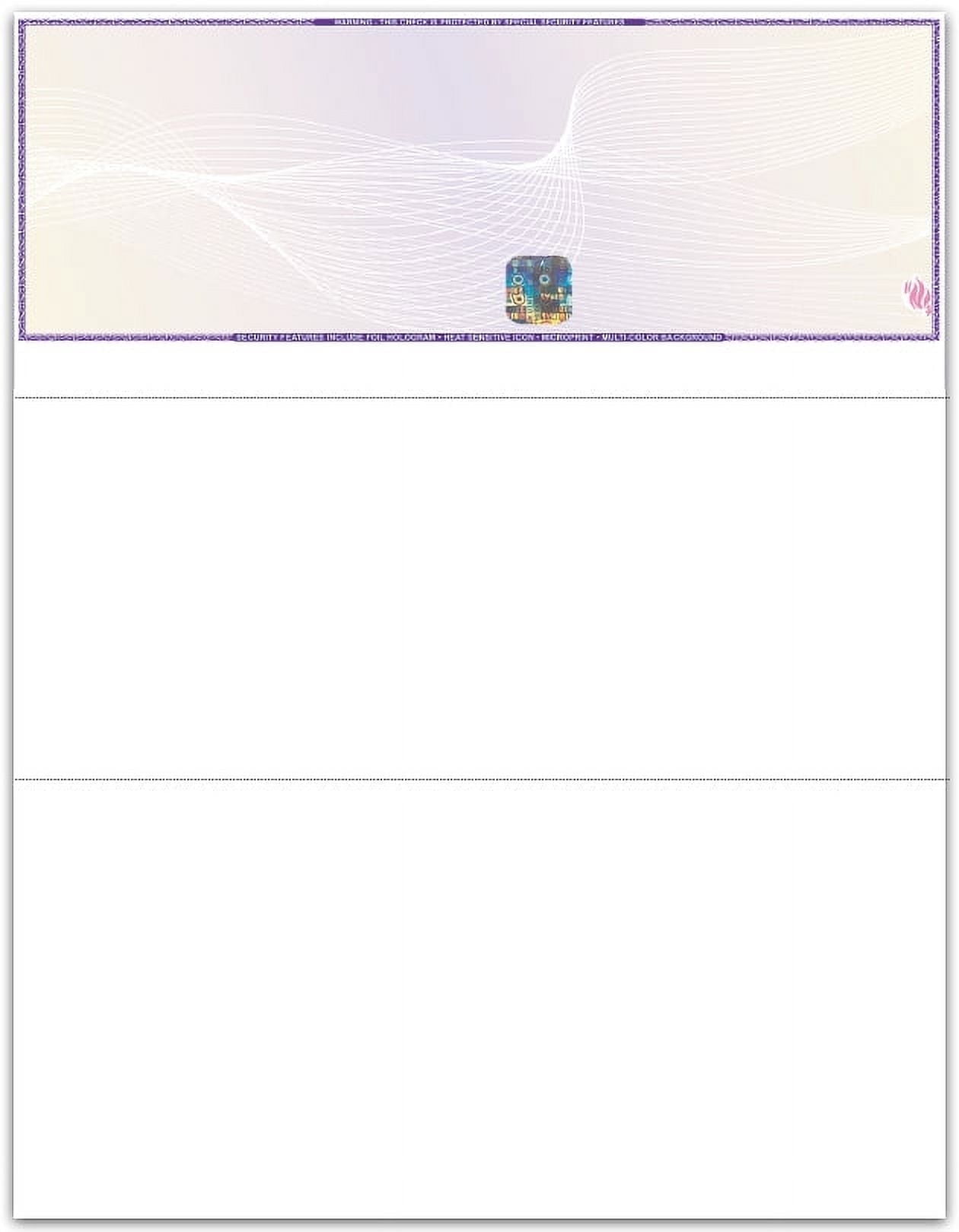 EZ Checks High Security Business Payroll Printing Checks | 500 Sheets ...