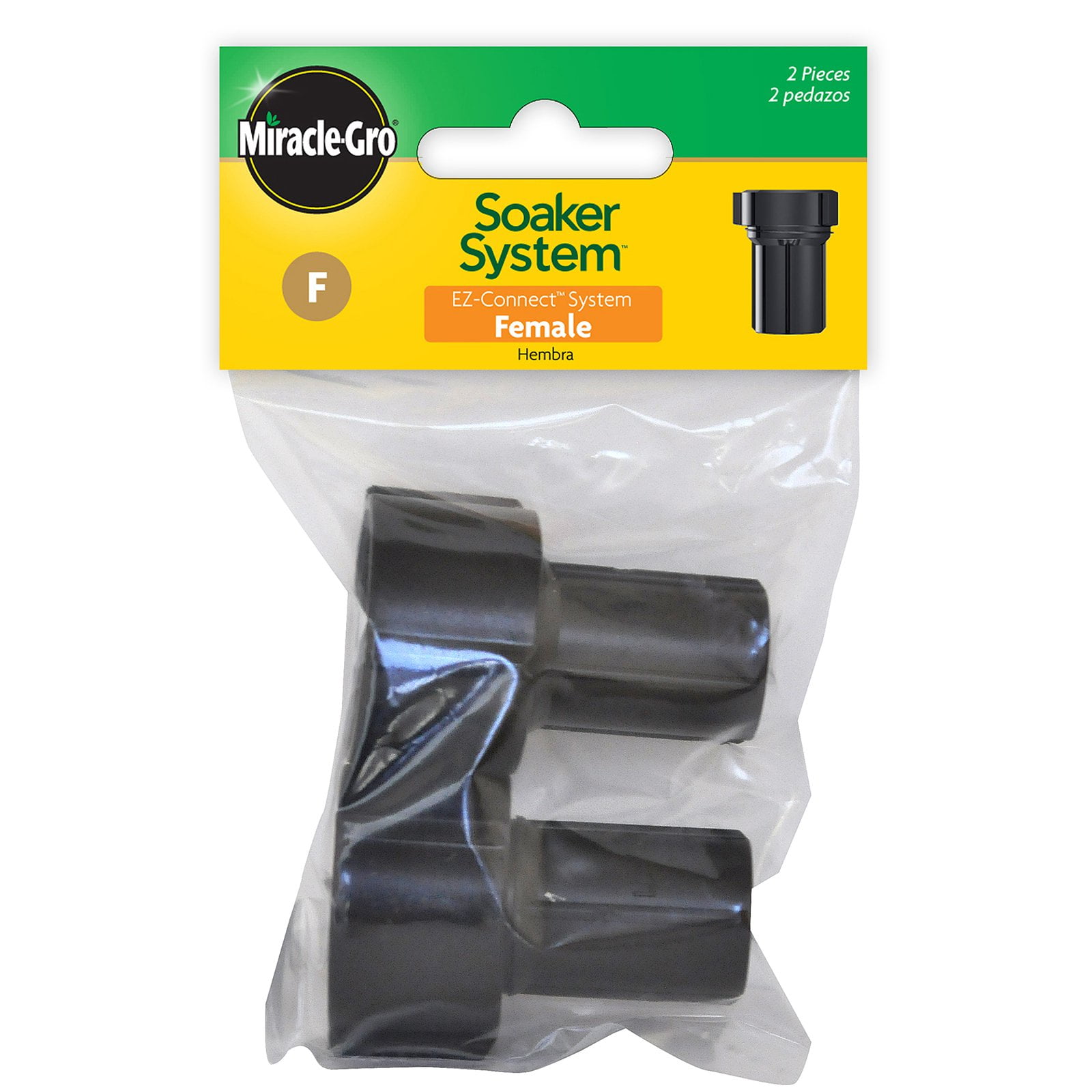 EZ-Connect 3/8 in. Plastic Non-Threaded Female EZ Connector - Total Qty ...