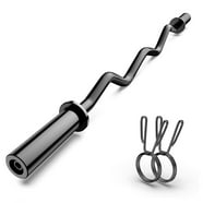Body Solid OB47 Olympic EZ Curl Bar - Chrome - Walmart.com