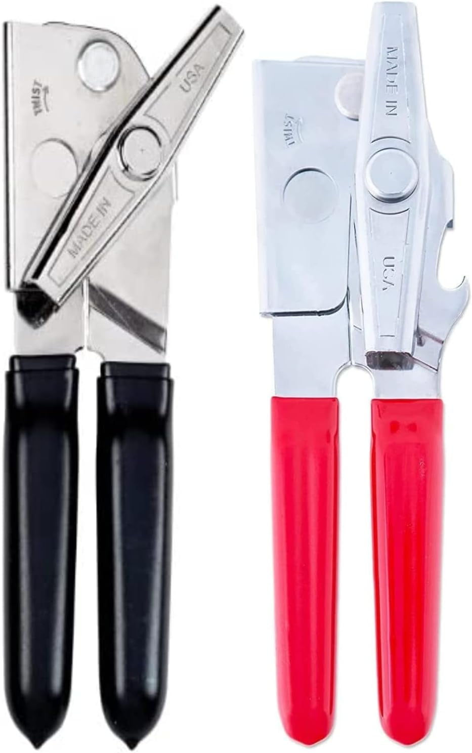 EZ-DUZ-IT Deluxe Manual Can Opener - 2 Pack - Heavy Duty and Rust Proof ...