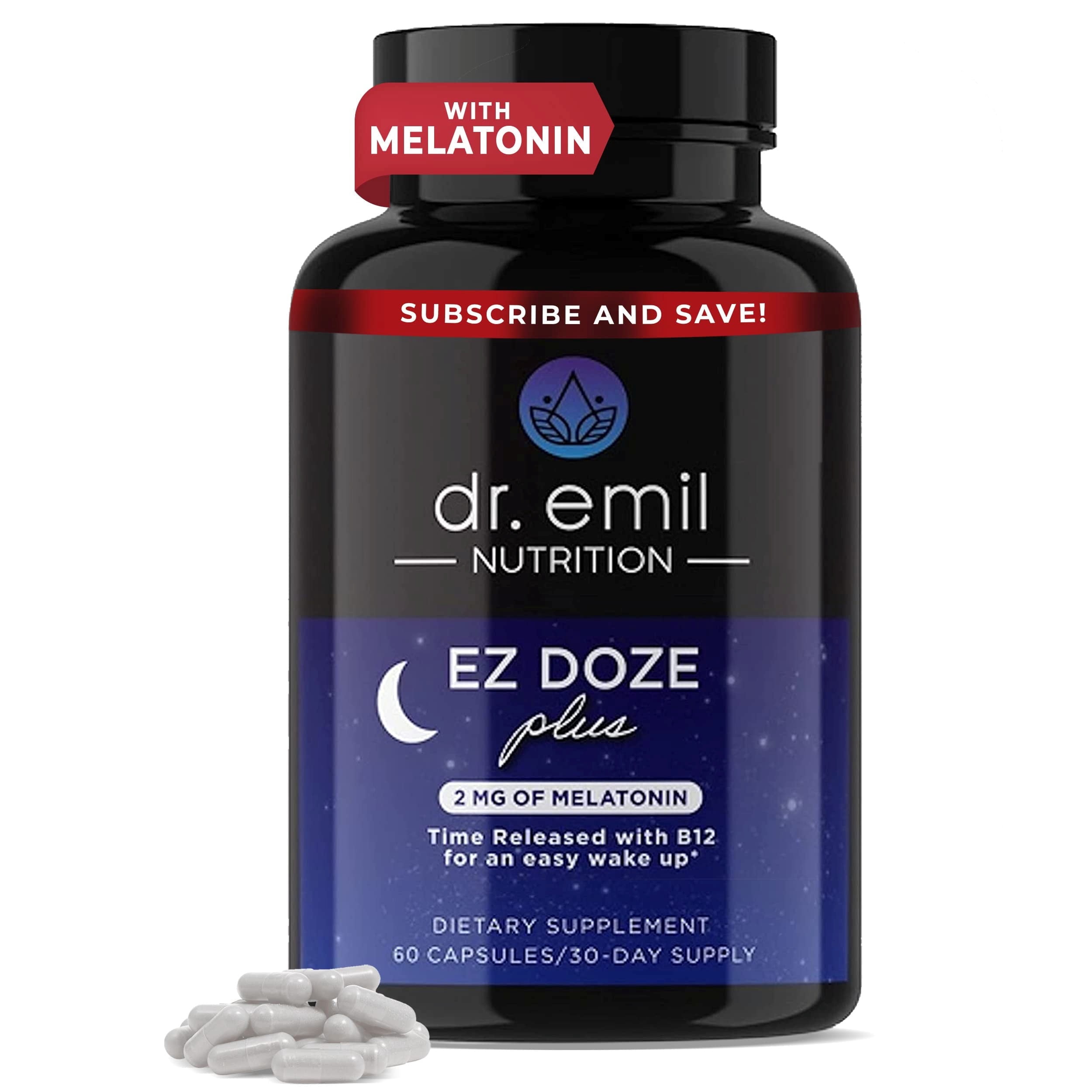 DR. EMIL NUTRITION EZ Doze Plus, Sleep Support Supplement, 60 Count ...