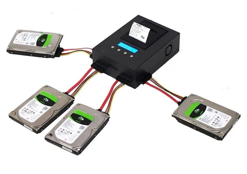 EZ Dupe 1 to 3 Hard Drive Duplicator - SATA HDD SSD Cloner (HD Pal Pro ...