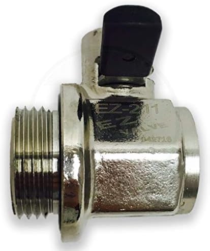 EZ (EZ-211) Silver 27mm-2.0 Thread Size Oil Drain Valve - Walmart.com