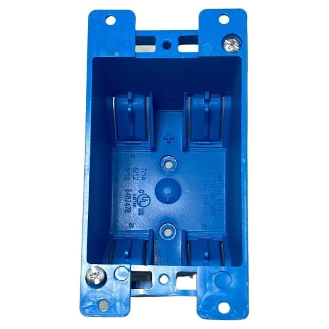 EZ Electrical Single Gang, Old Work, Cut in Boxes (Pack of 5) - Walmart.com
