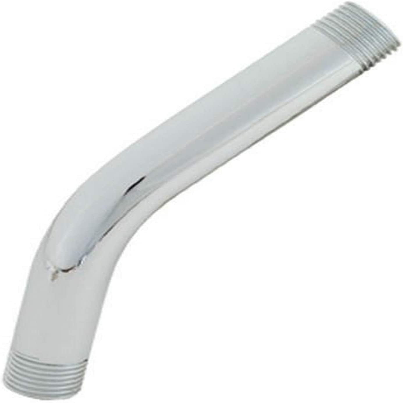 EZ-FLO 15051 Bathroom Shower Arm with 1/2 inch MIP, 6 inch, Chrome ...