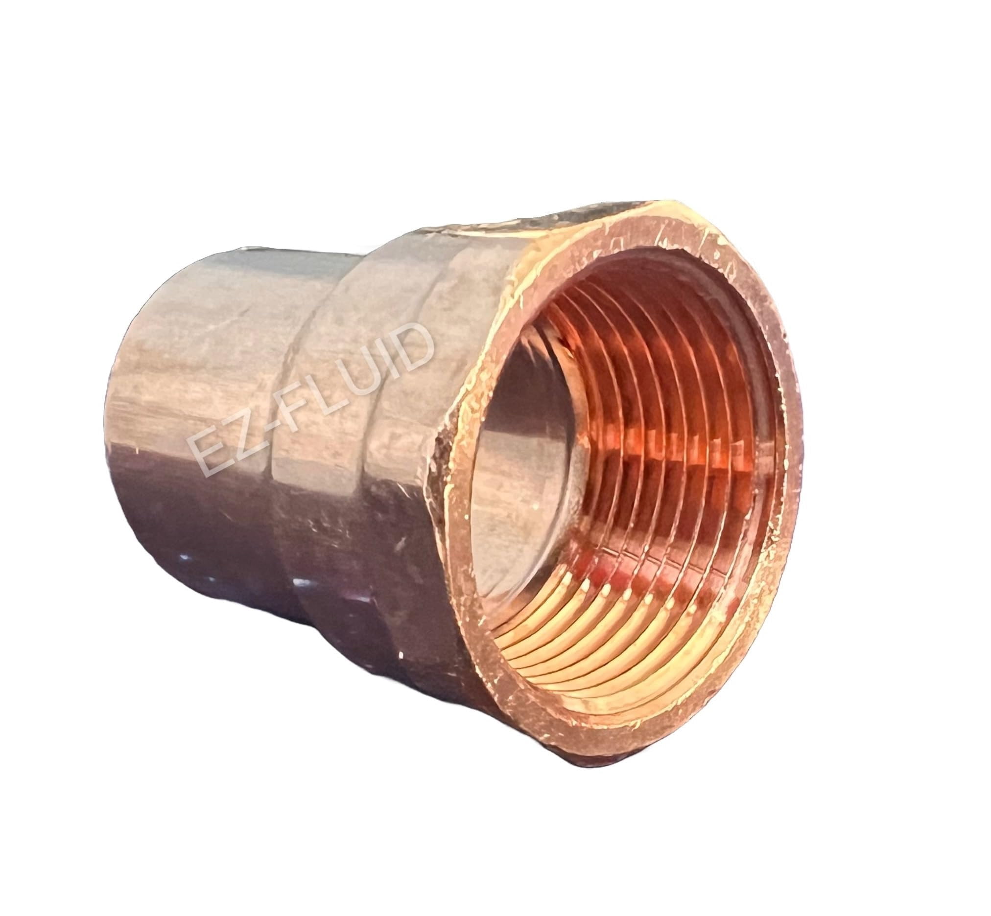 EZ-FLUID Plumbing 2" C X FIP LF Copper Female Adapter Pressure Copper ...